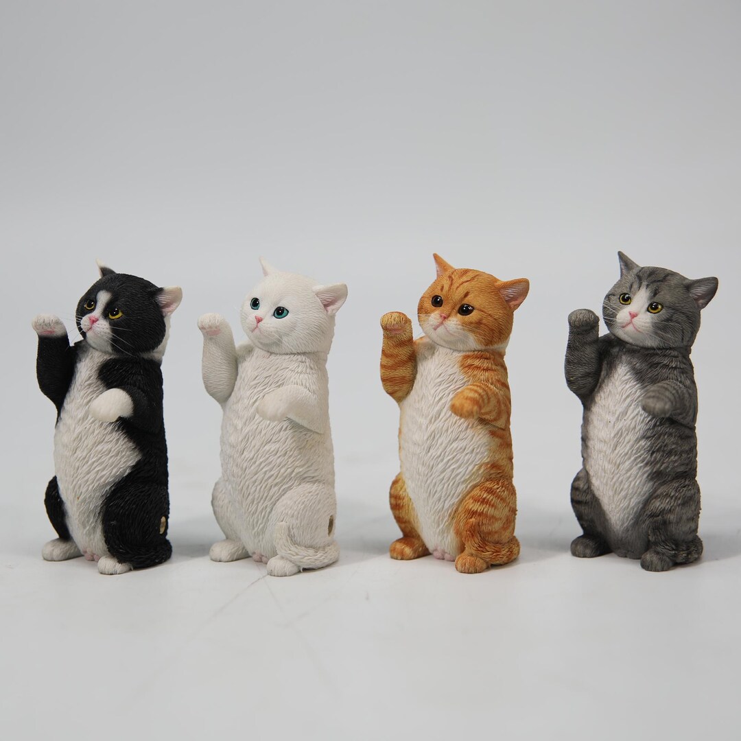 JXK Studio Custom Cat Figurine: Personalized Pet Resin Statue, Cat ...