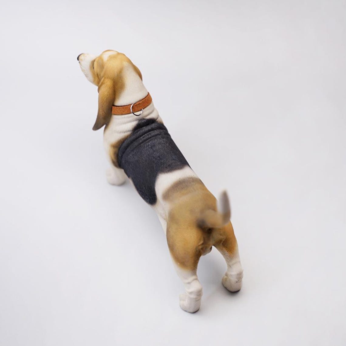 JXK Studio Basset Hound Dog Figurine, Resin Pet Statue, Dog Memorial ...