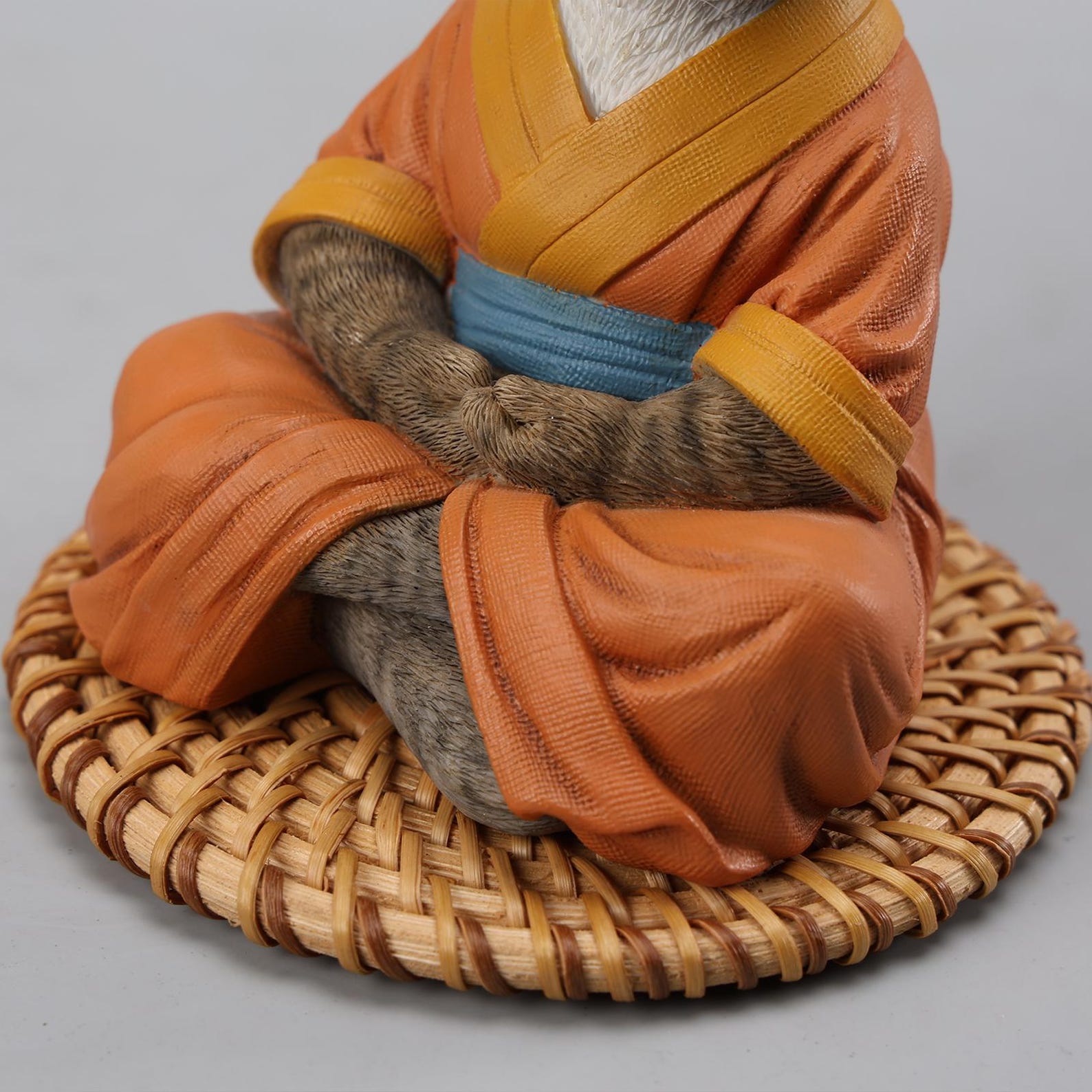 JXK Studio Zen Cat Statue | Handmade Resin Figurine, Gift for Cat ...