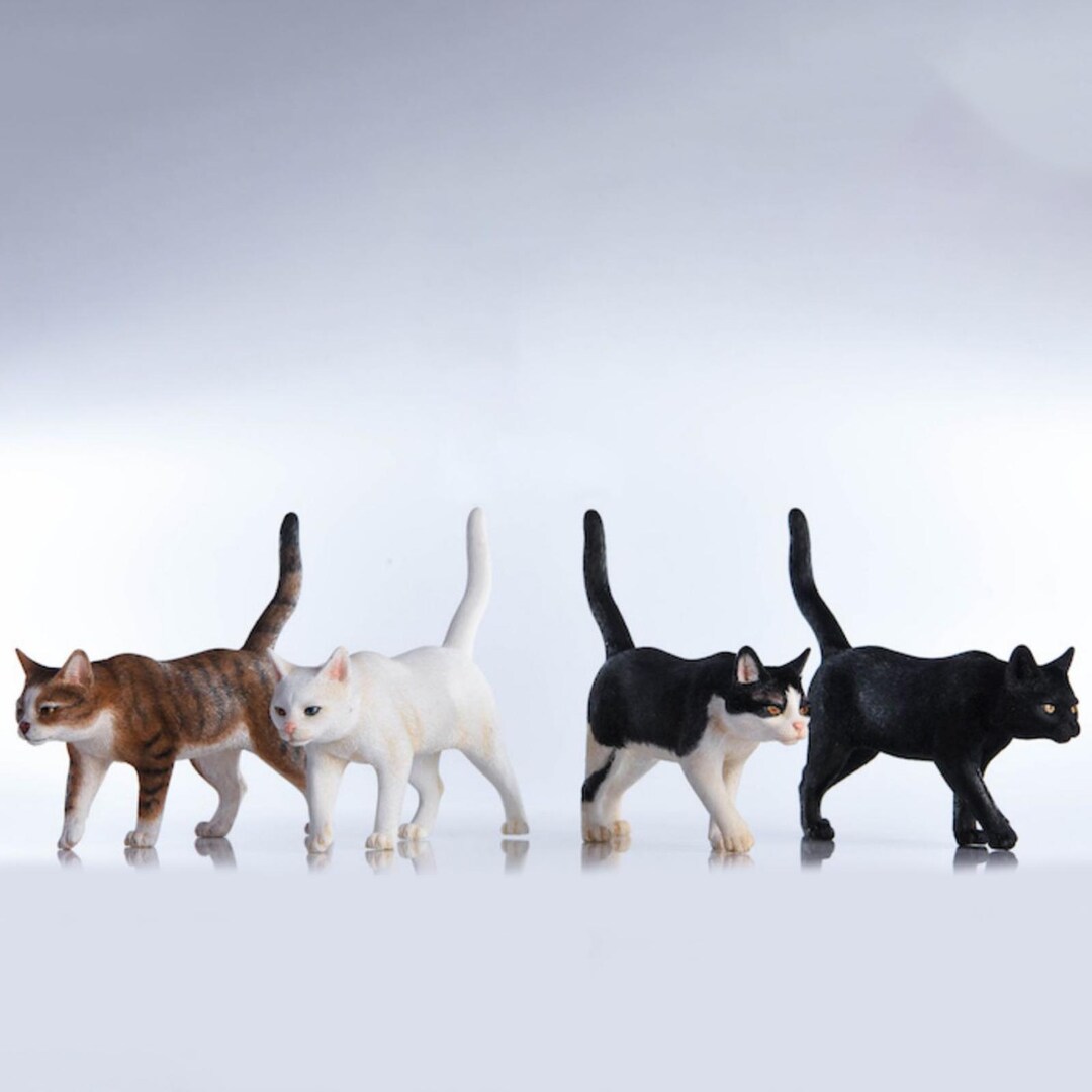 JXK Studio Custom Cat Figurine, Personalized Pet Memorial, Hand-painted ...