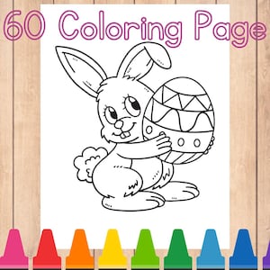 Bunny Coloring Pages Kids, 60 Easter Bunny Coloring Pages for Kids ...