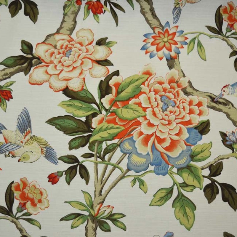 Persimmon Fabric - Etsy