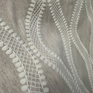 Cleo Natural Hamilton Fabric - Etsy