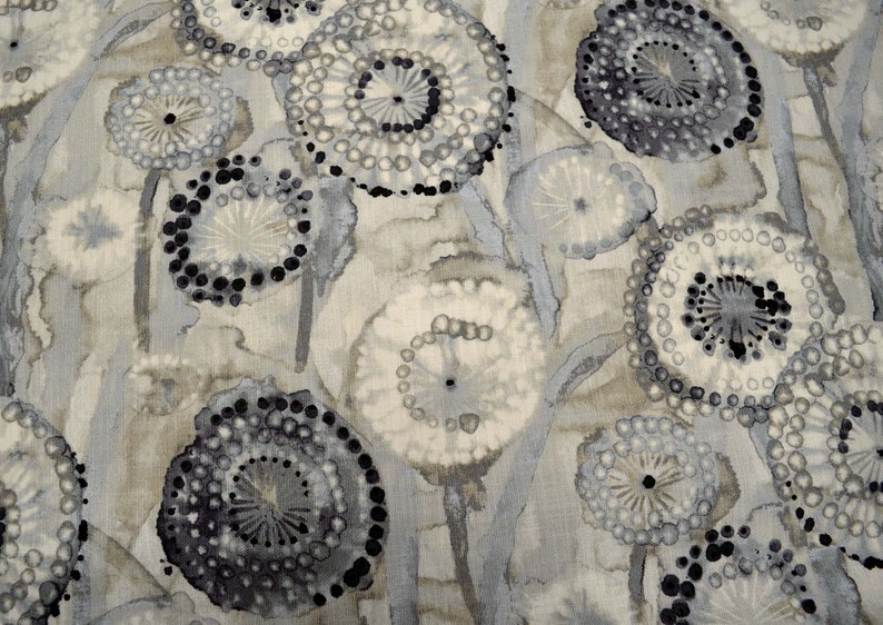 Majorca Smoke Ellen Degeneres Waverly Fabric | Etsy