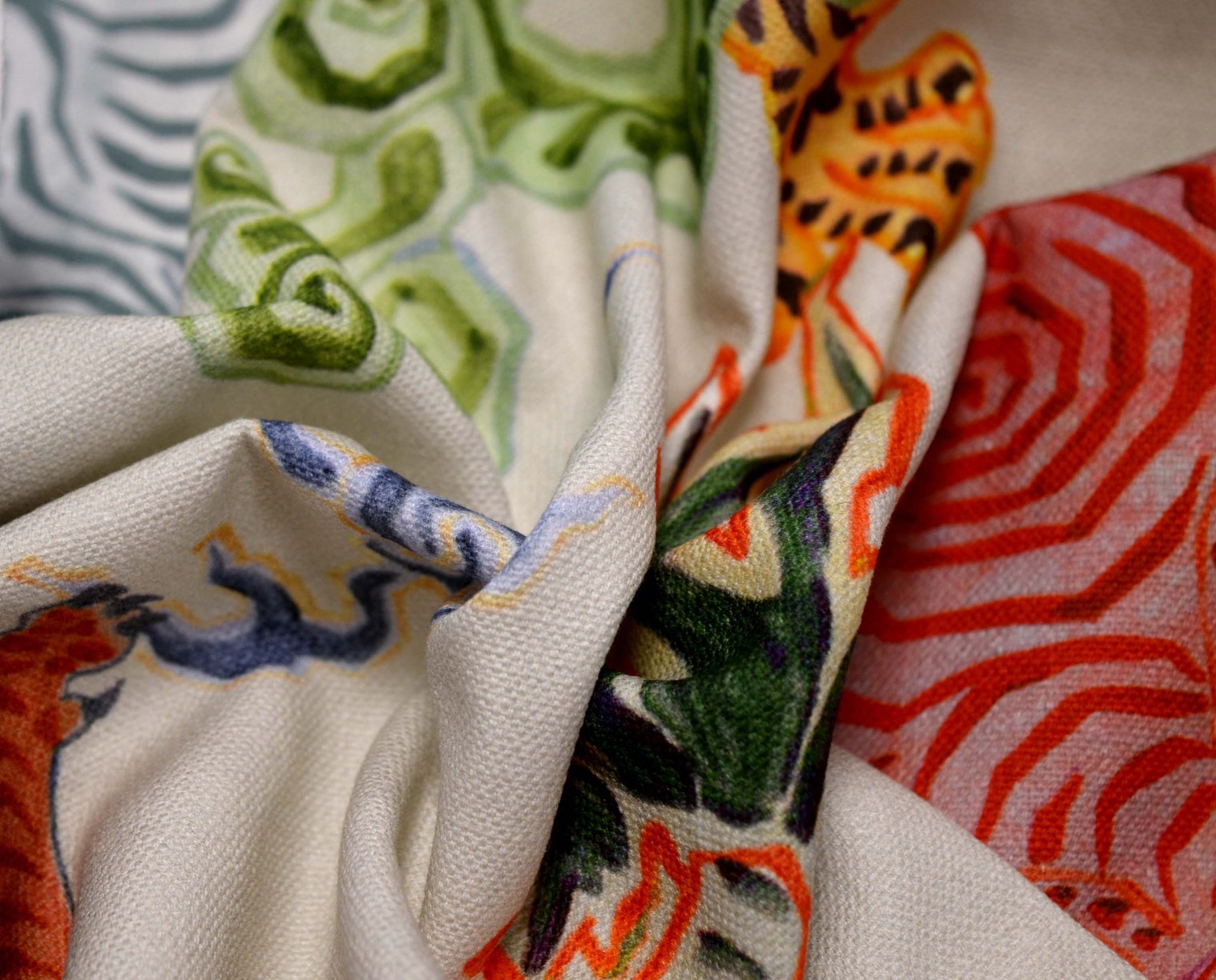 Himalaya Natural Hamilton Fabric - Etsy