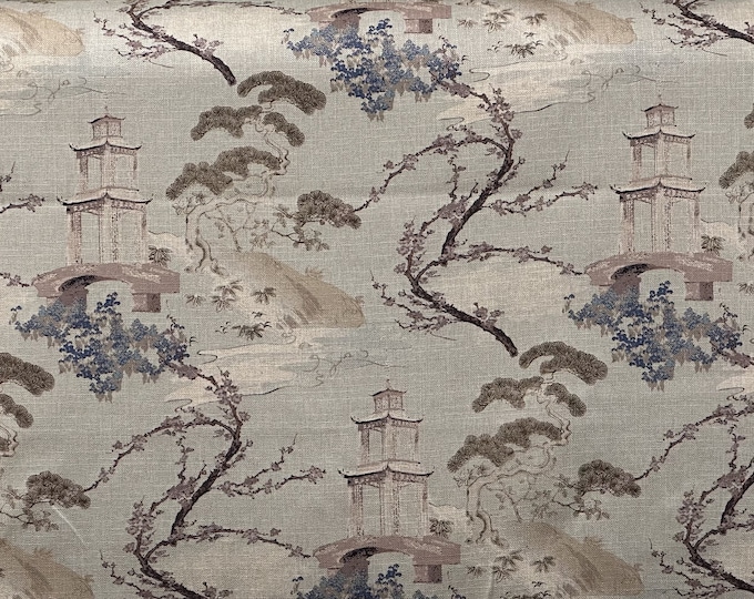 Zen Linen Regal Fabric (U19028) - Etsy Canada