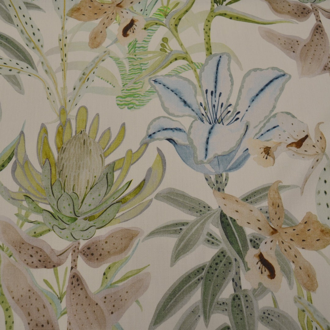 Cosgrove Citrus Hamilton Fabric - Etsy