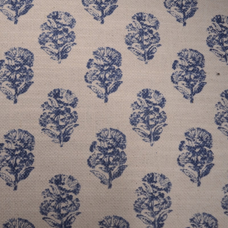 Waverly Blue Fabric - Etsy