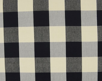 Cream Check Fabric - Etsy