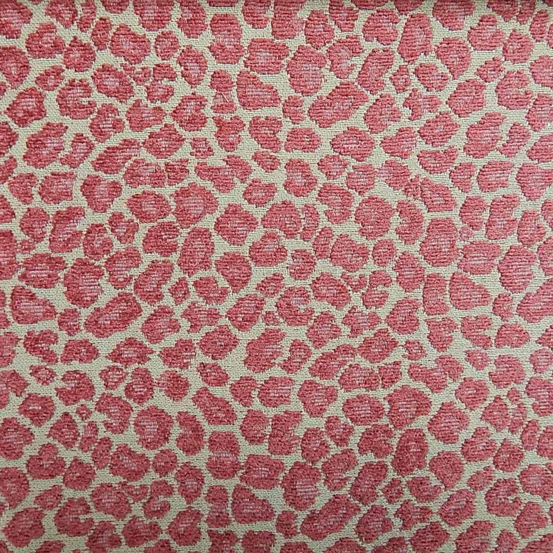 Pink and Red Spot Fabric - Etsy