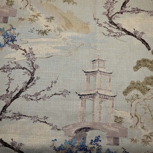 Zen Linen Regal Fabric U19028 - Etsy