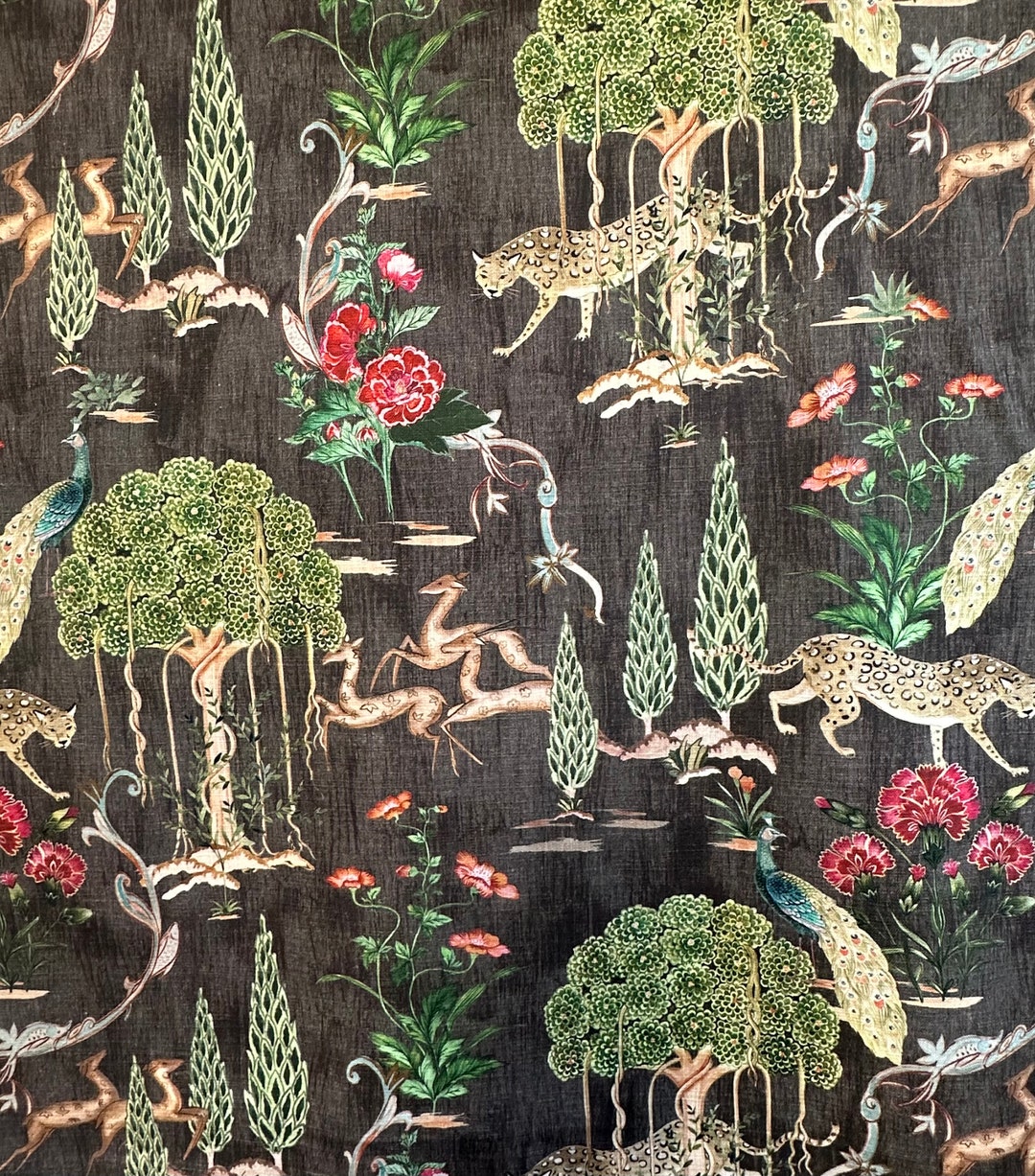 Tolkein Walnut Hamilton Fabric - Etsy