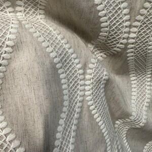 Cleo Natural Hamilton Fabric - Etsy