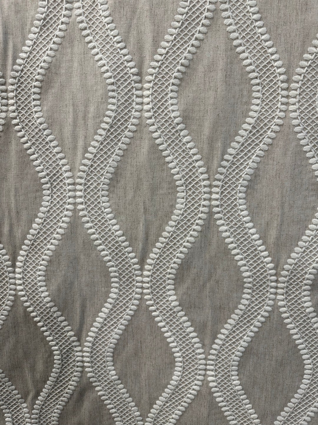 Cleo Natural Hamilton Fabric - Etsy