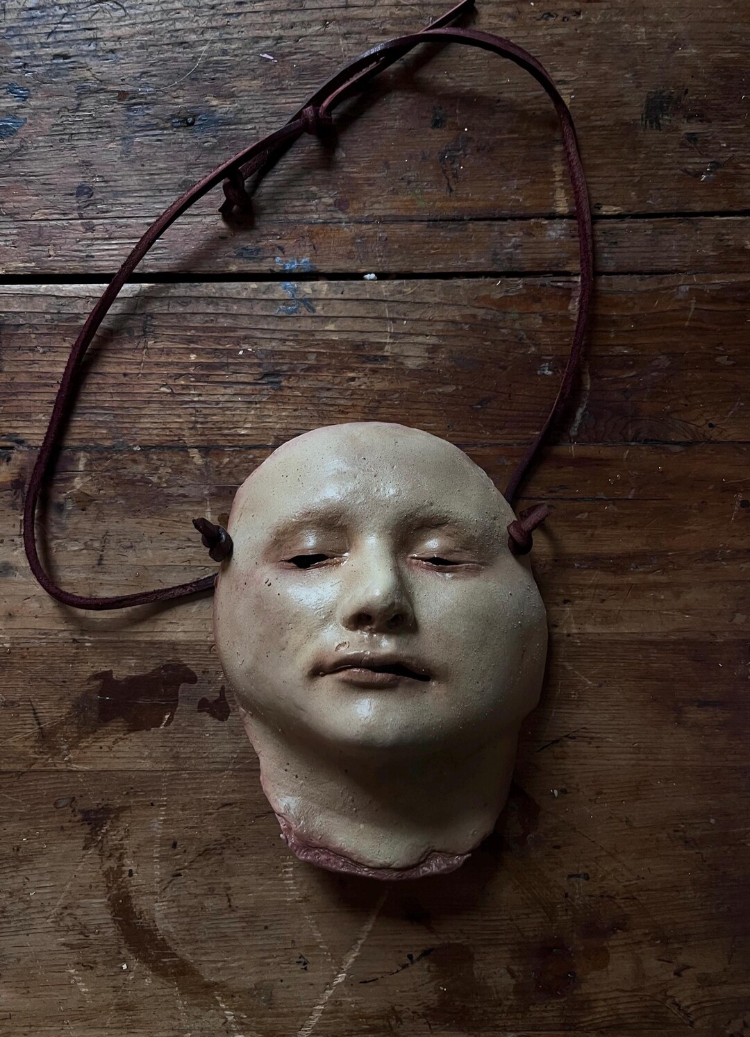 Leatherface Inspired Skin Mask - Etsy