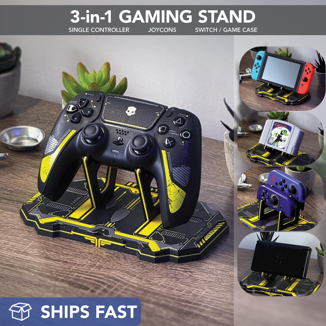Helldivers Themed Controller Stand, PS5 Controller, Switch Holder, Xbox Controller, Joycon ...