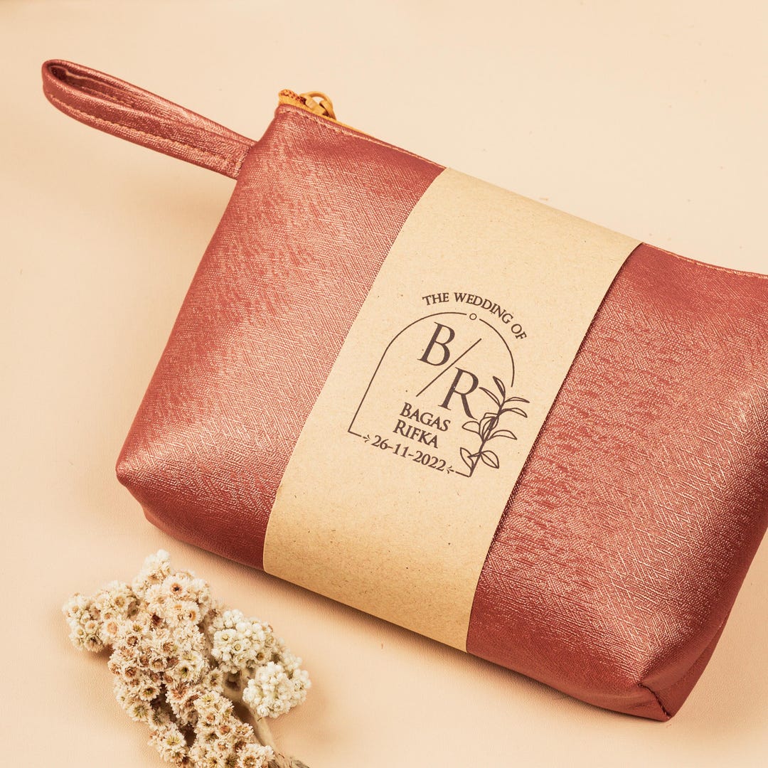 50 Custom Deboss Logo Big Size Zip Makeup Pouch Bag Waterproof Zipper Wristlet Wallet Case for ...