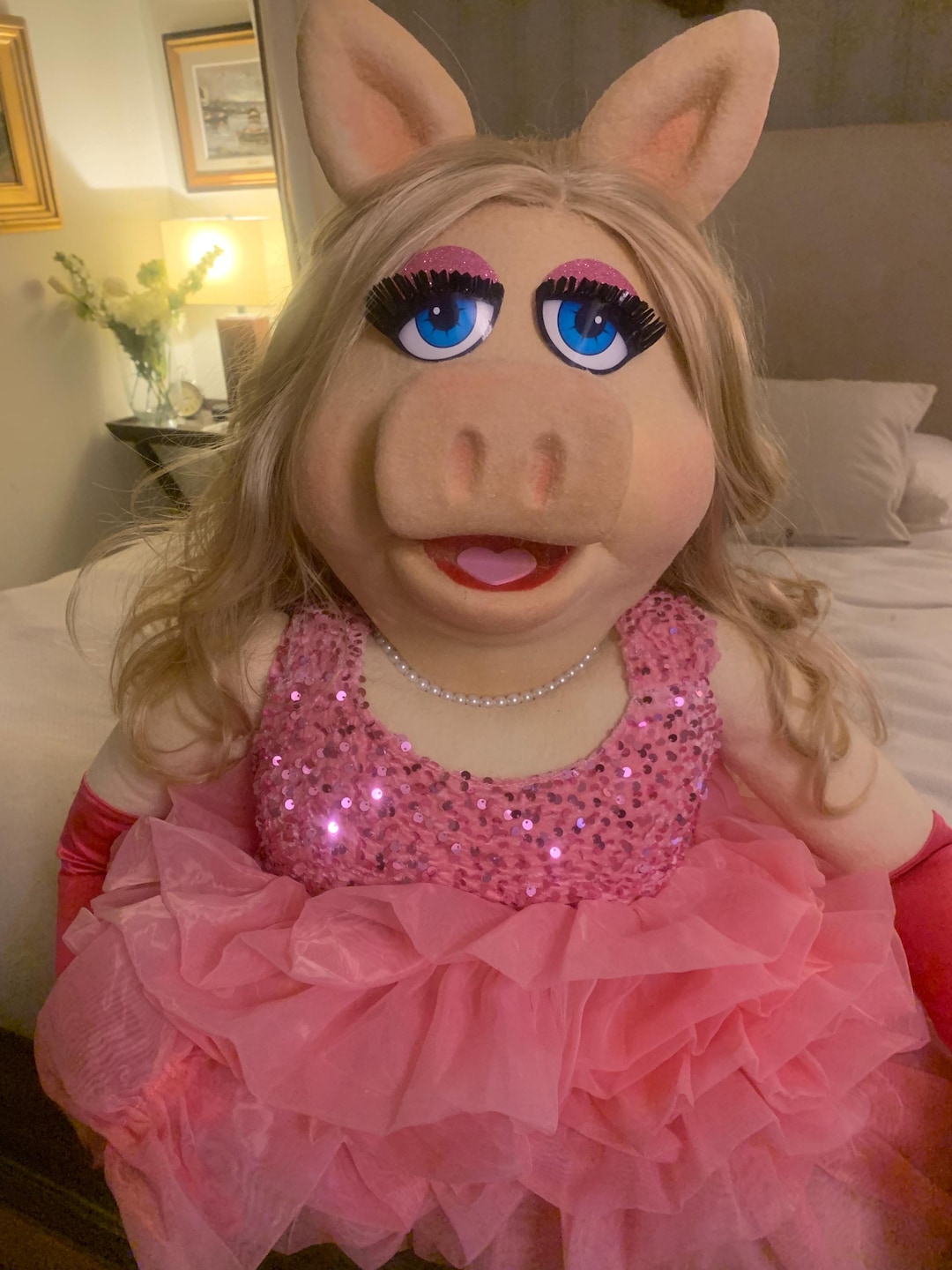 Muppets Miss Piggy Inspired Puppet - Etsy