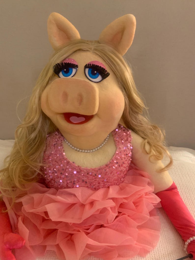 Muppets Miss Piggy Inspired Puppet - Etsy