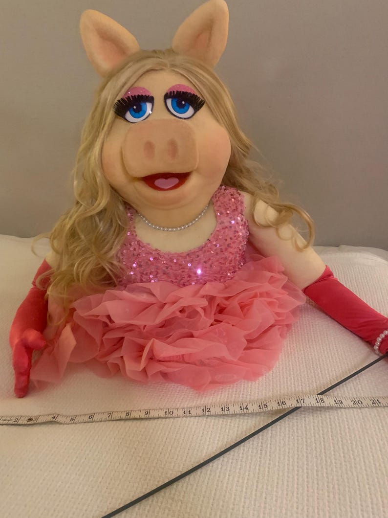 Muppets Miss Piggy Inspired Puppet - Etsy UK