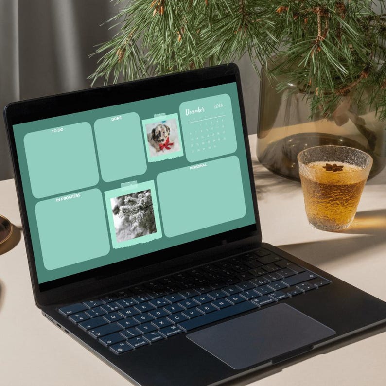 Desktop Wallpaper Organizer | 2025-2026 Calendar | Monthly Puppy ...