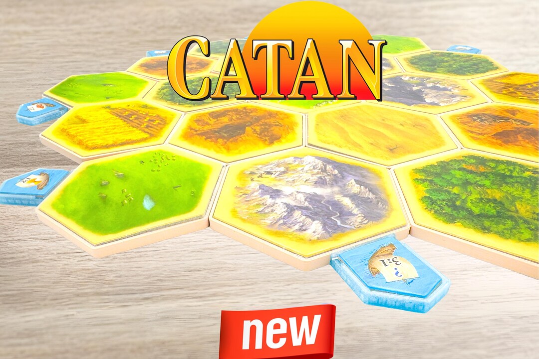 Catan Hex Shells: Easily Rearrange Your Board Layout - Etsy