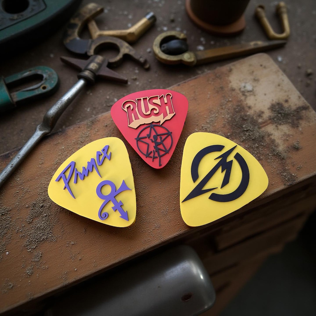 Giant Decorative Guitar Pick - Wall Art - Man Cave - Etsy