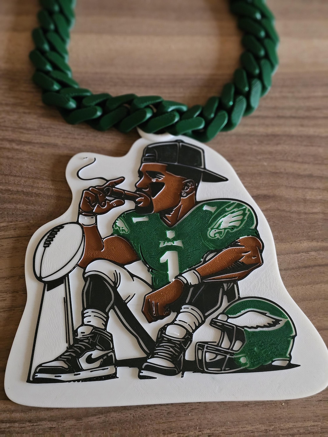 Jalen Hurts Eagles Oversized Chain. - Etsy
