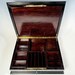 Antique DEIHL, Paris, French Game Box or Chest, Ebony Parquet, Ornate ...
