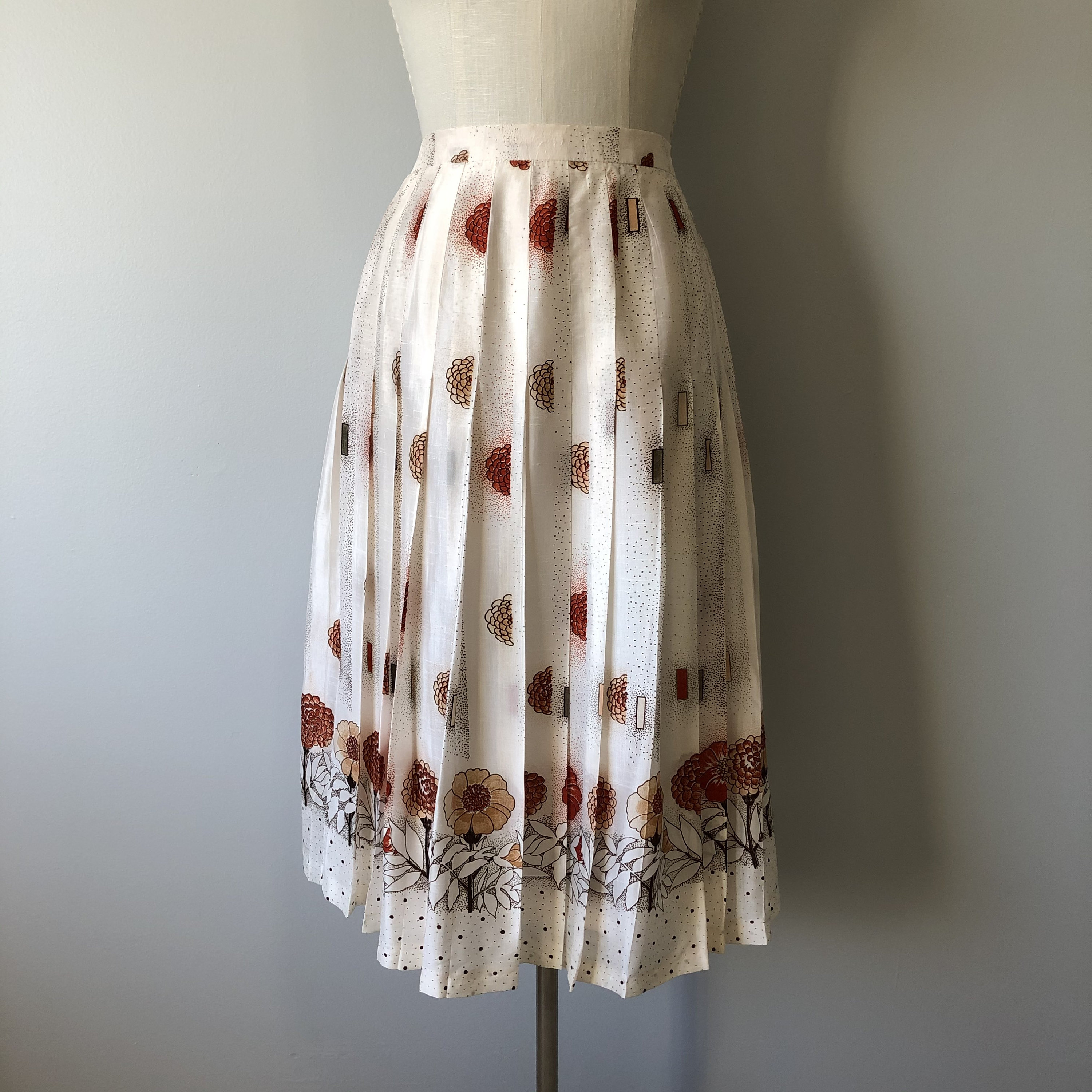 Beautiful Vintage 70s Skirt / Made in France / Matta Harry - Etsy Canada