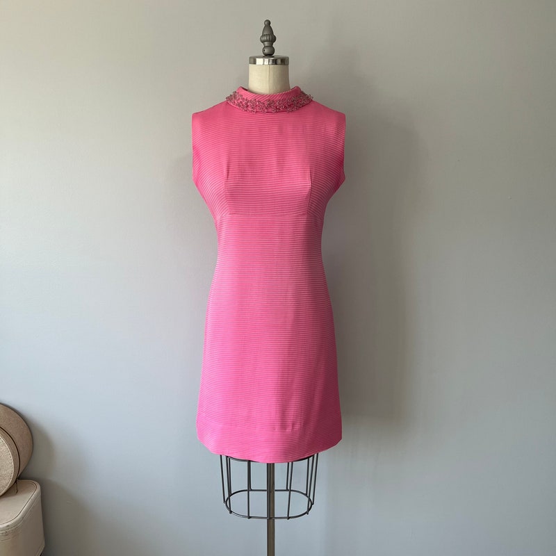 Pink Evening Dress - Etsy