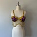 Handmade Performer Bra / Pin up Dancer Bra / Sequinned Bralette Costume ...