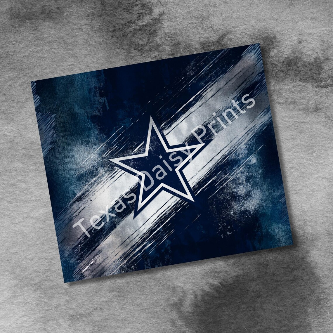 Cowboy Texas Star and Stripes 20oz Skinny Tumbler Sublimation Design ...
