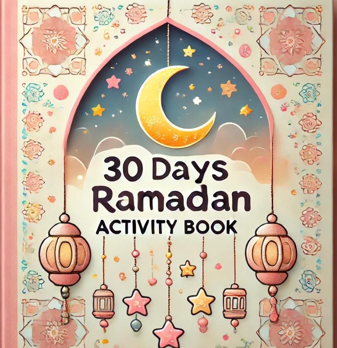 30 Days Ramadan Activity Calendar | Fun & Educational Printable ...