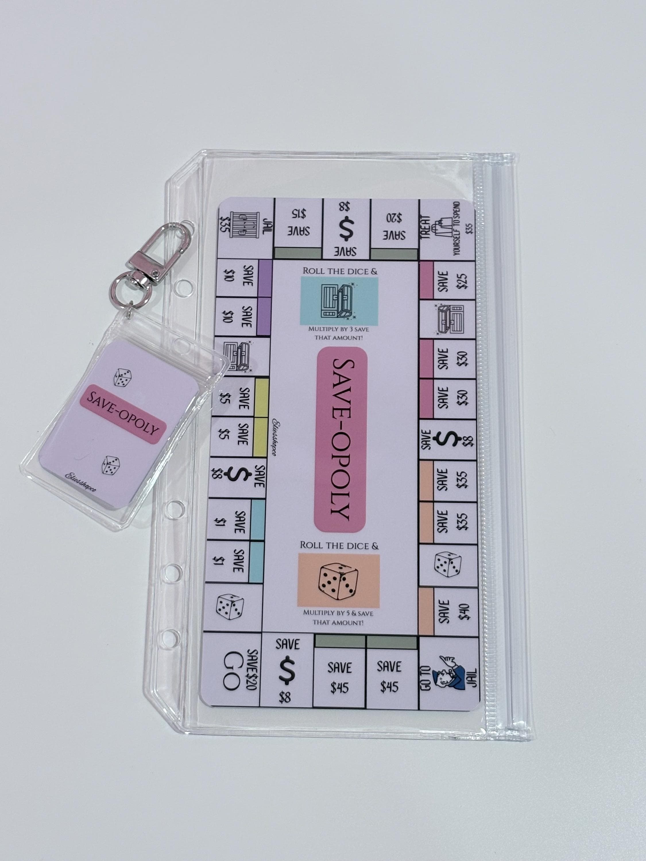 Save-opoly Savings Challenge With Charm - Etsy