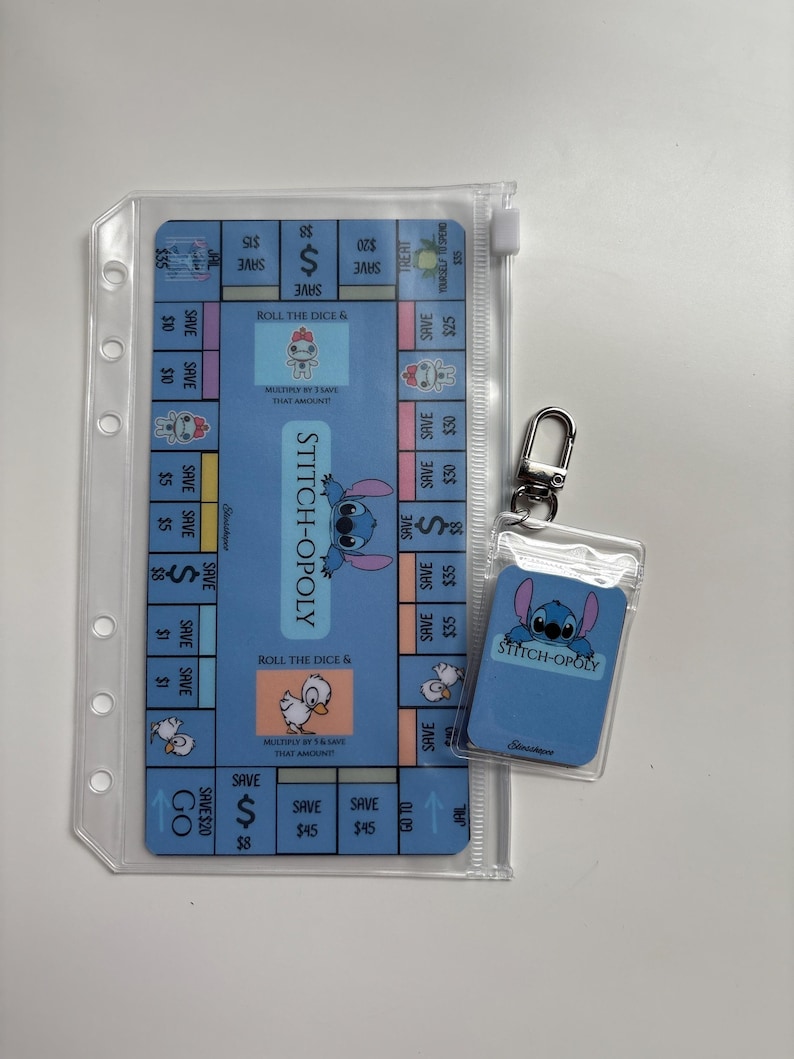 Save-opoly Savings Challenge With Charm - Etsy