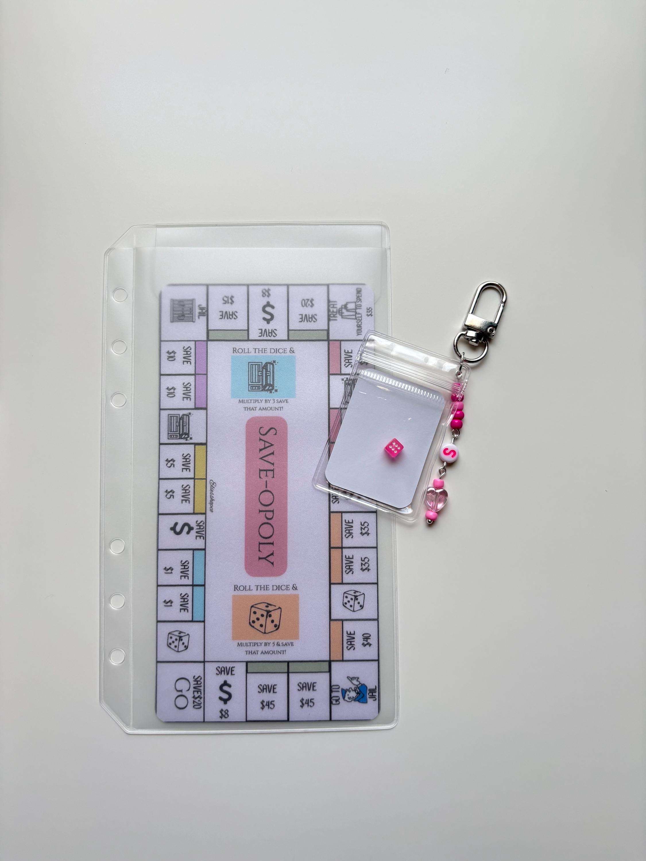 Save-opoly Savings Challenge With Charm - Etsy