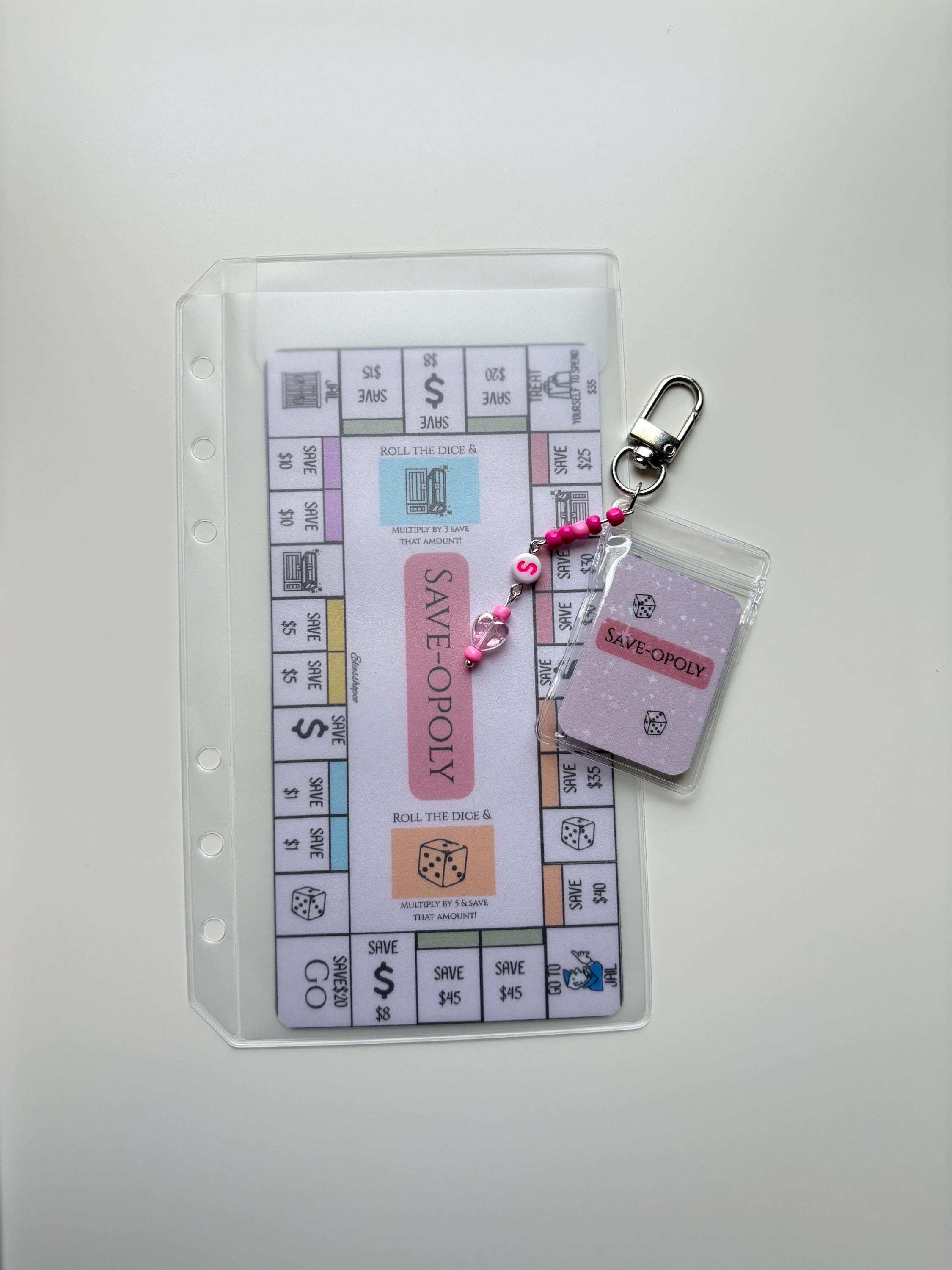 Save-opoly Savings Challenge With Charm - Etsy