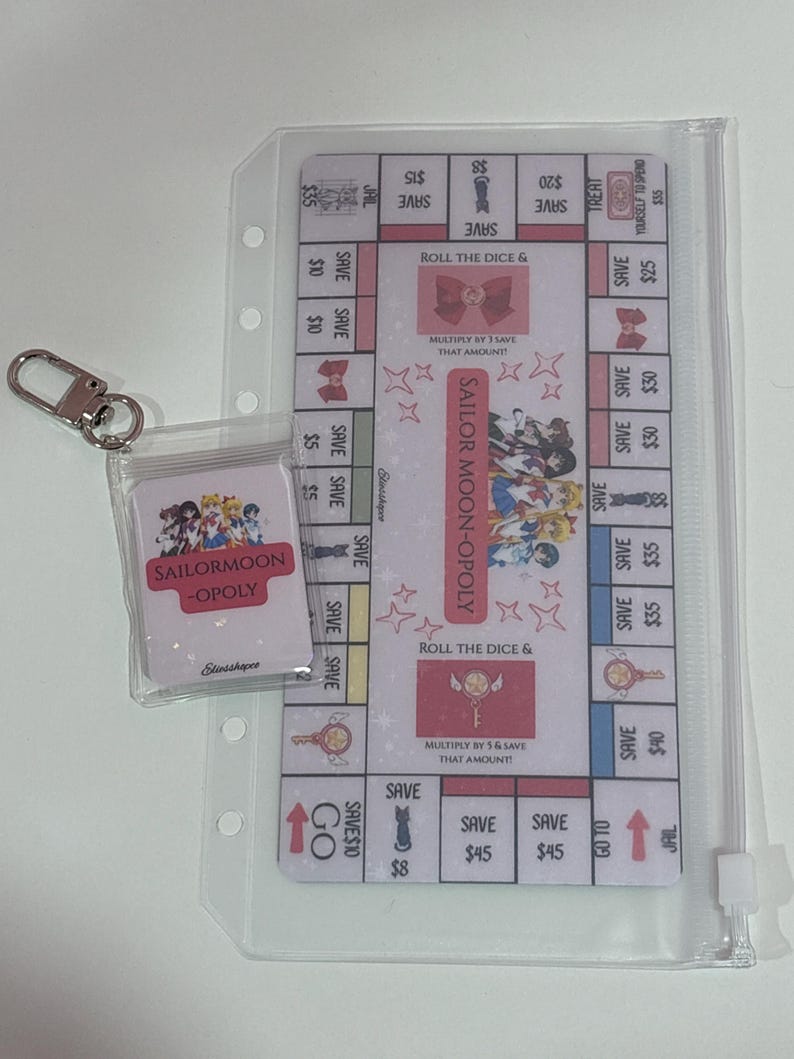 Save-opoly Savings Challenge With Charm - Etsy
