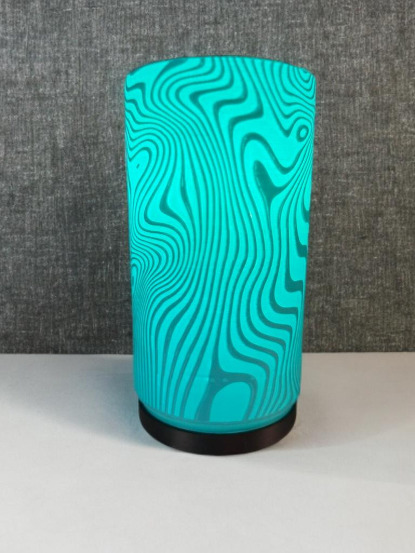 Drift Glow 3D Printed LED Lamp – Modern Ambient Night Light, Unique ...