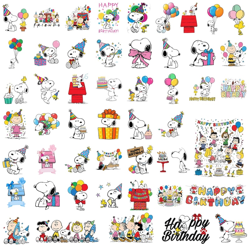 Snoopy Characters Girl - Etsy UK