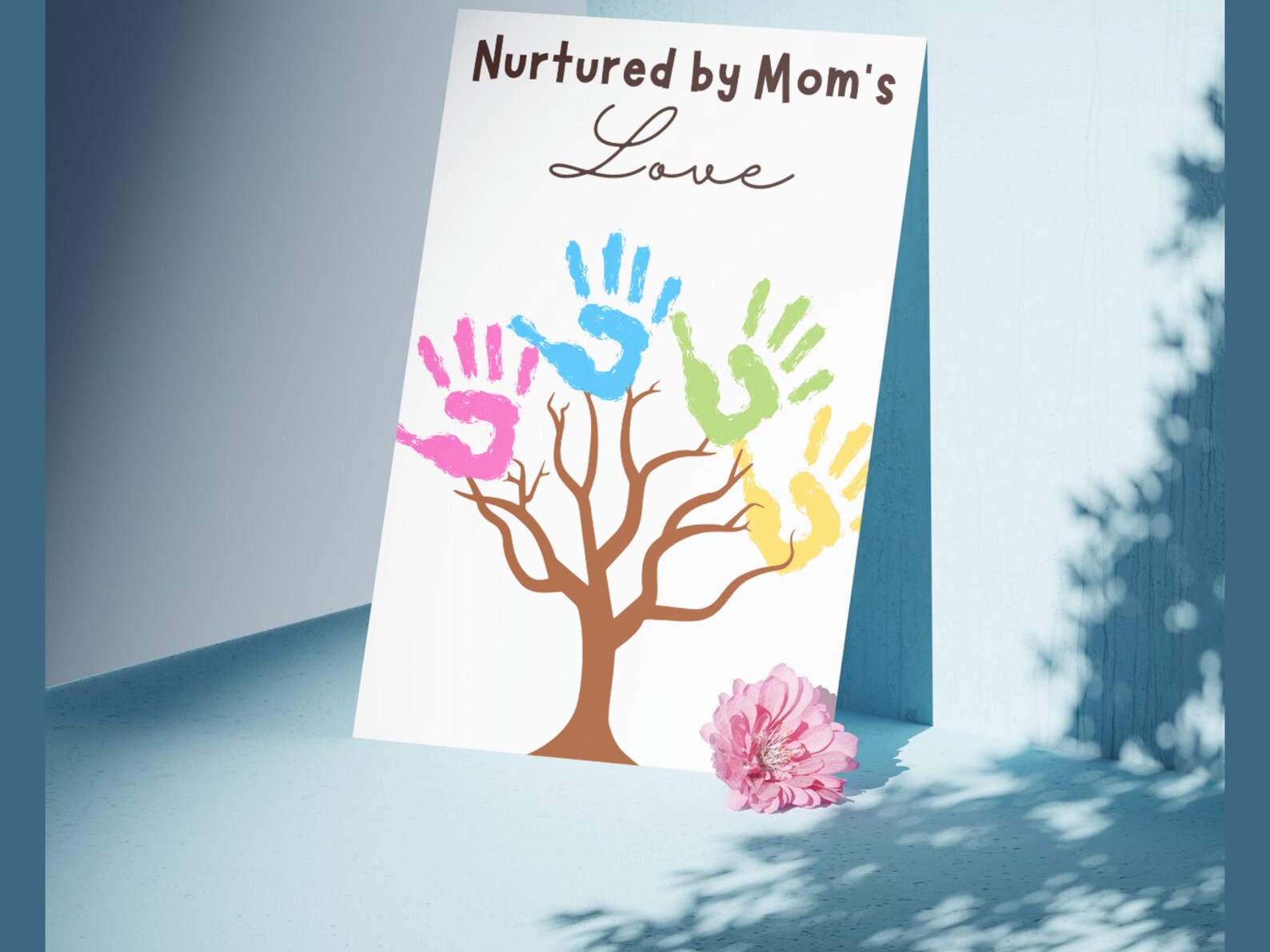 Mother's Day Handprint Art | Tree Handprints | Gift for Her | Done for ...