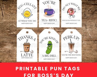 Funny Boss Card | Chaos Coordinator | Boss Day Gift | Boss Day Tag ...