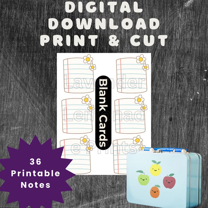 Printable Lunch Box Notes for Kids | Encouragement Cards | Motivational ...