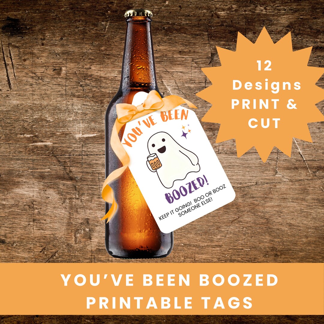 You've Been Boozed | Adult Halloween Game | You've Been Booed | Boo ...