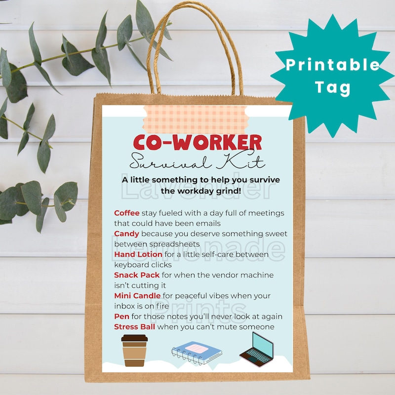 Work Survival Kit - Etsy