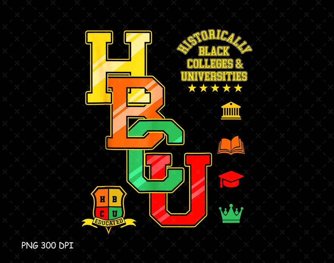 HBCU Grad PNG, Historically Black Colleges and Universities Design ...