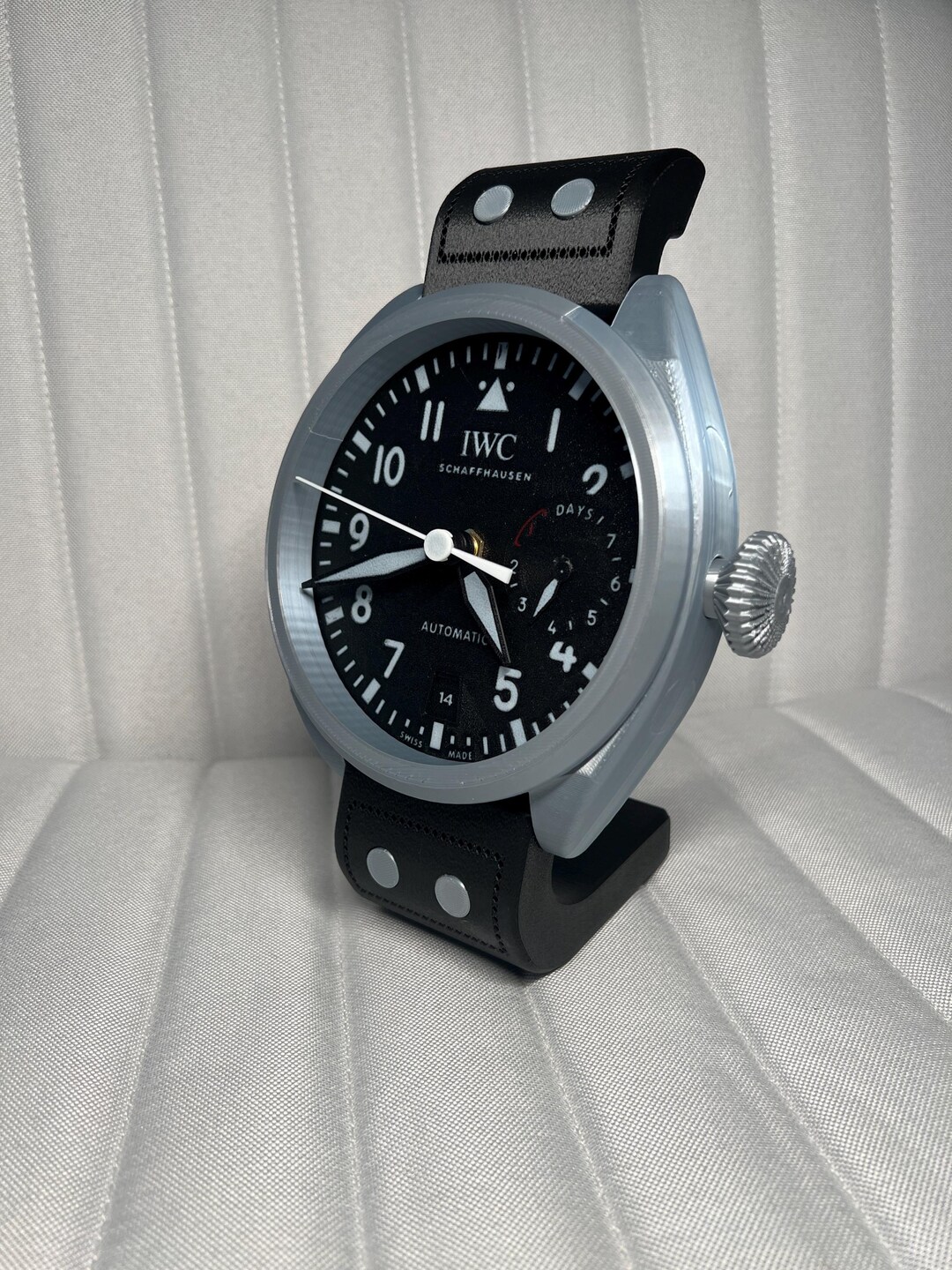IWC Big Pilot Inspired Desk Clock - Etsy