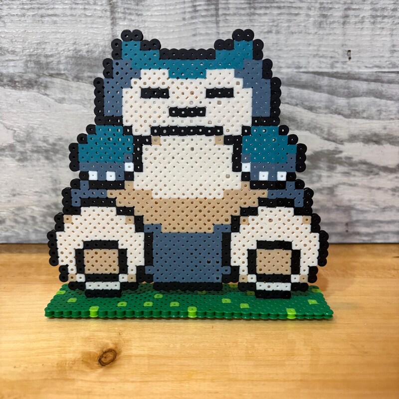 Snorlax Pixel Art - Etsy