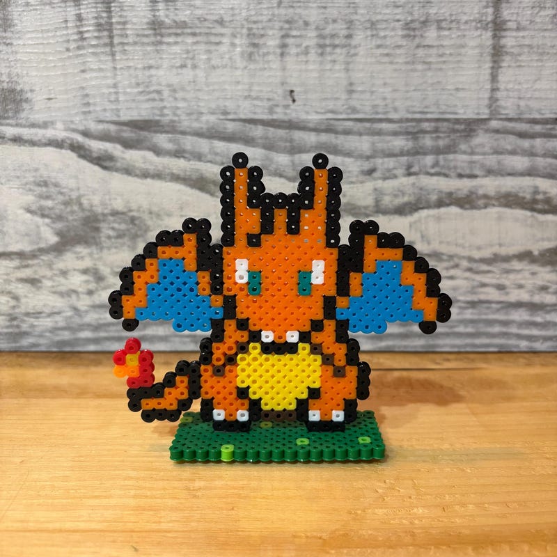Perler Beads Charizard - Etsy